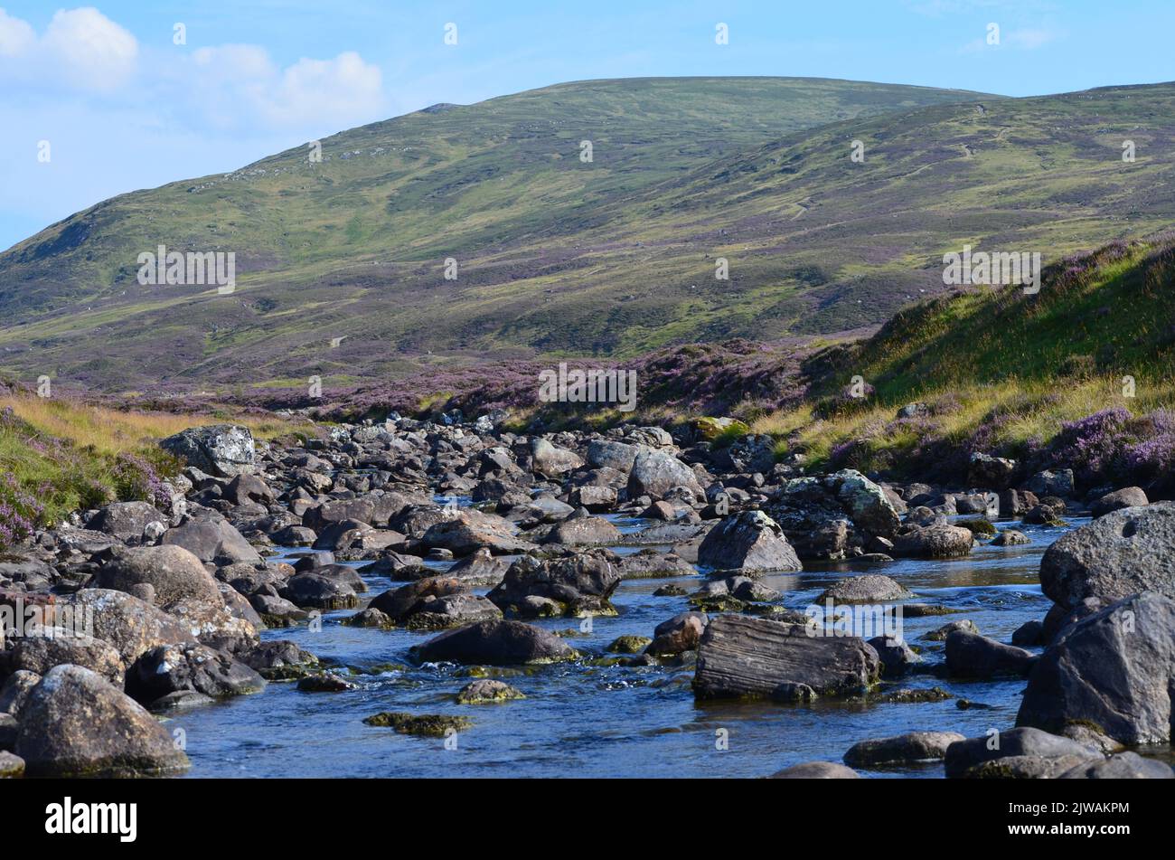 Callater Burn in Glen Callater, a Site of Special Scientific Interest ...