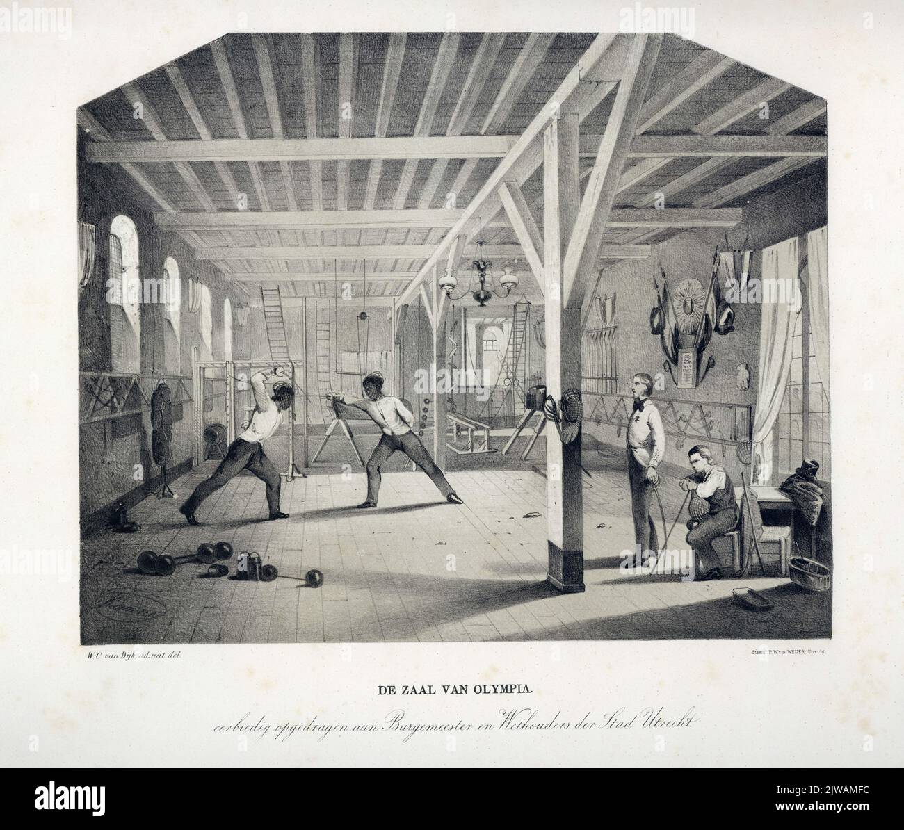 The room of Olympia / respectfully dedicated to mayor and aldermen of ...