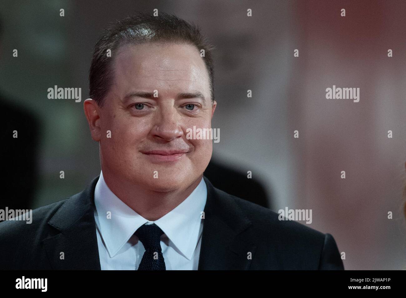 Bredan Fraser attending The Whale Premiere during the 79th Venice ...