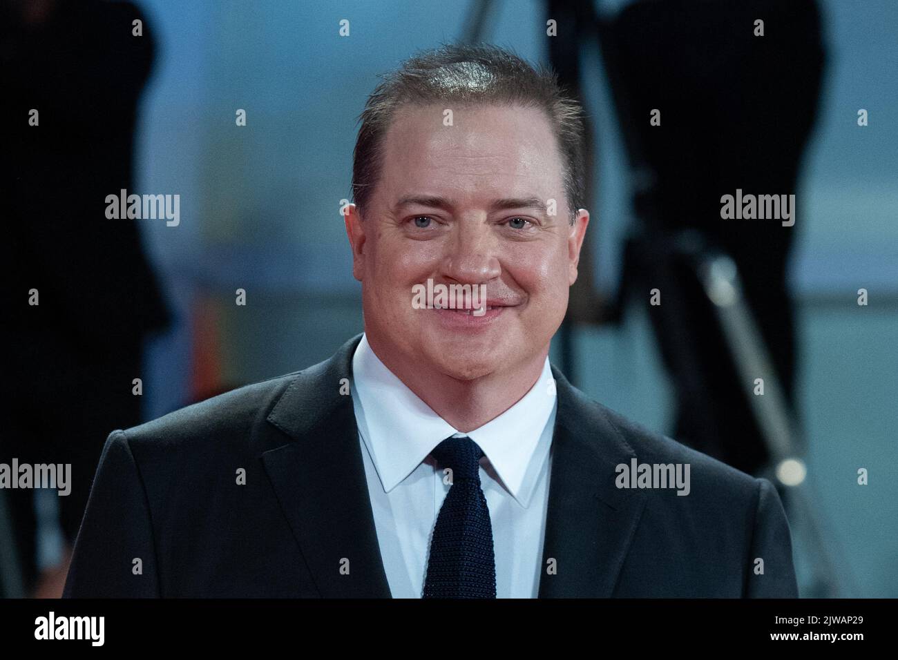 Bredan Fraser attending The Whale Premiere during the 79th Venice ...