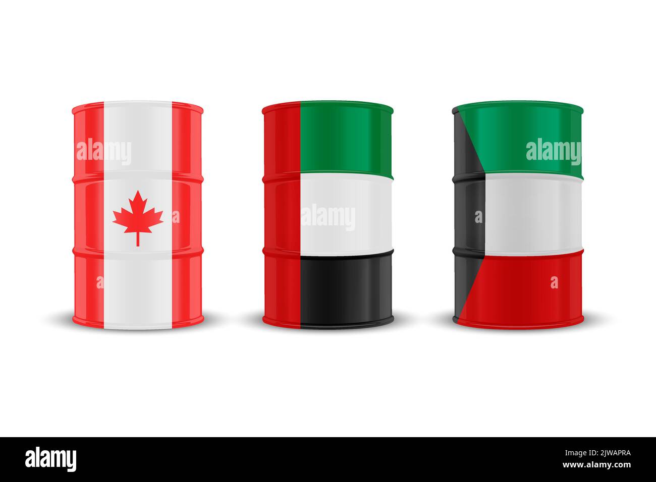 Kuwait oil tank Stock Vector Images - Alamy