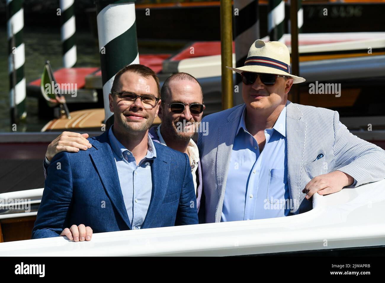 Darren Aronofsky , Ty Simpkins , Brendan Fraser 79th Venice Film ...