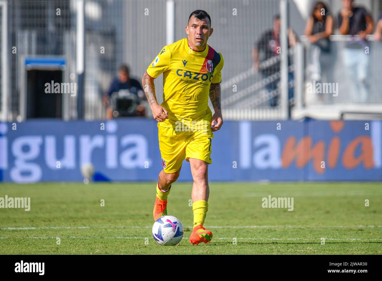 Bologna's Gary Medel during the italian soccer Serie A match Spezia ...
