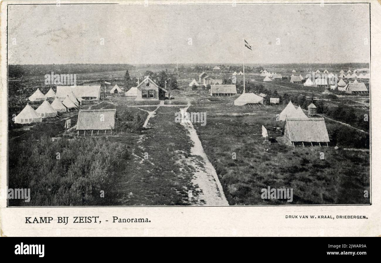 Kamp van Zeist, - Panorama Recto Stock Photo - Alamy
