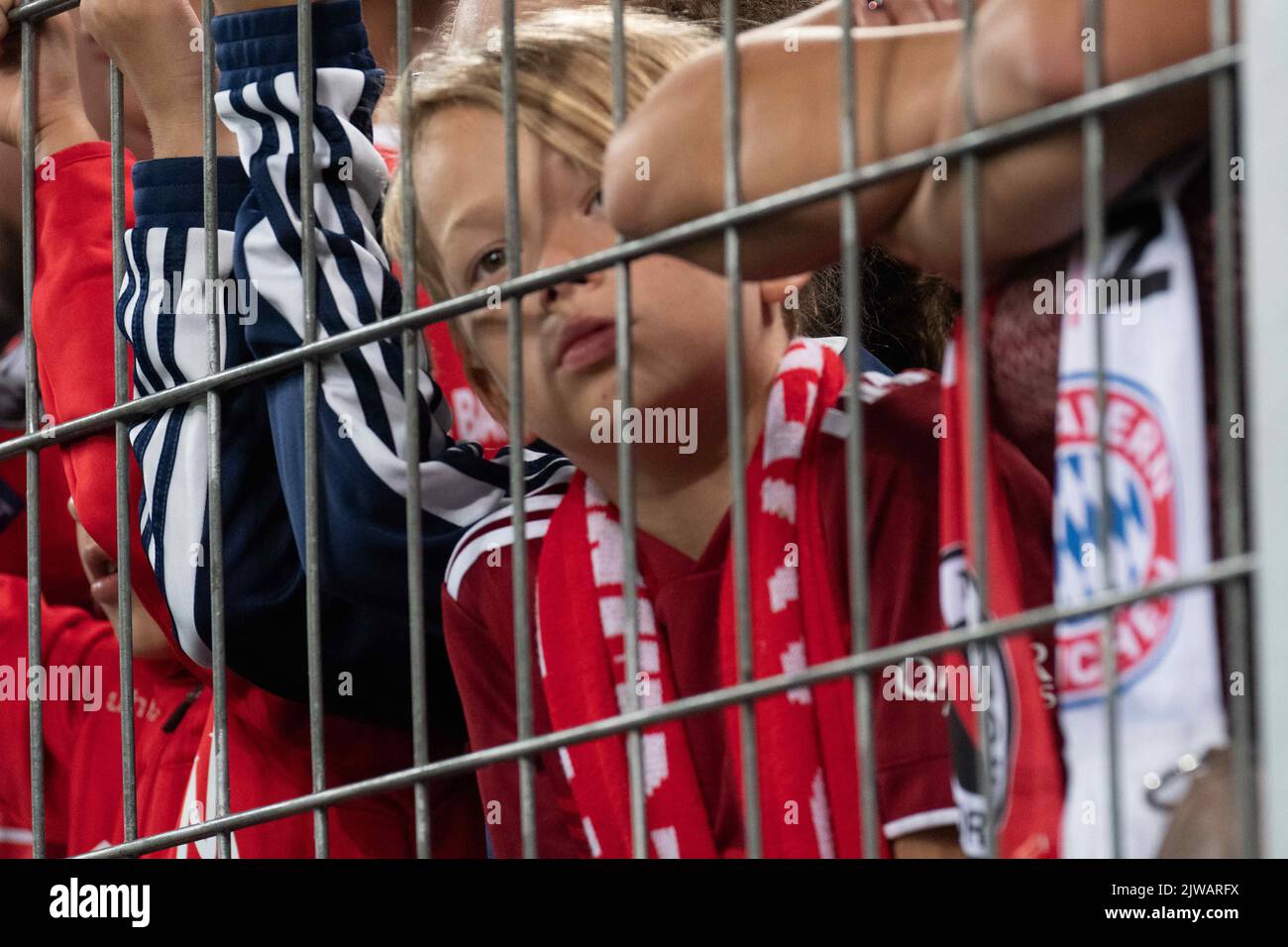Cologne, North Rhine-Westphalia, Germany. 31st Aug, 2022. A young FC ...