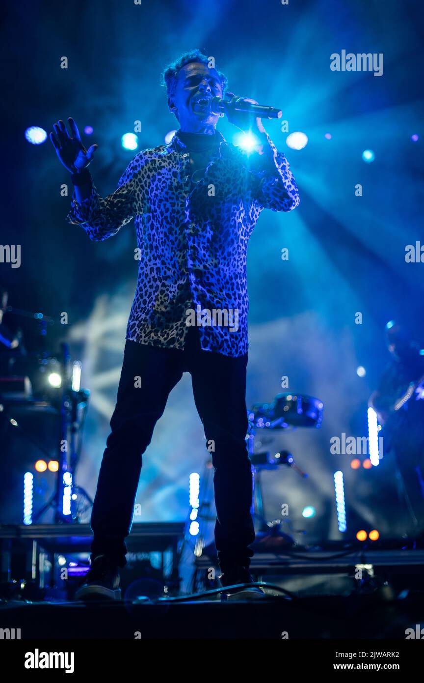 Mexican band Cafe Tacvba performing live at Vive Latino 2022 Music ...
