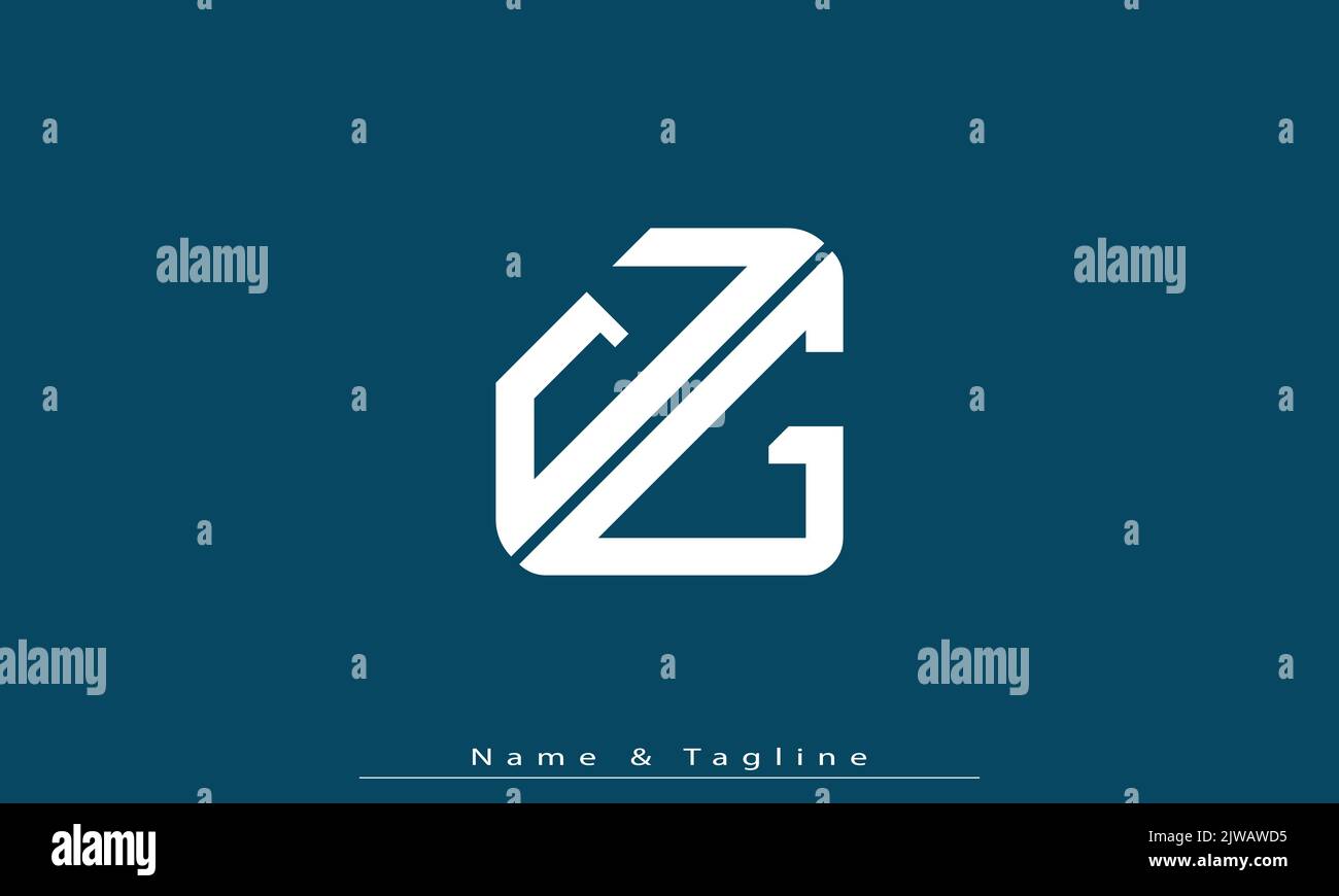Alphabet letters Initials Monogram logo JG ,GJ Stock Vector Image & Art ...