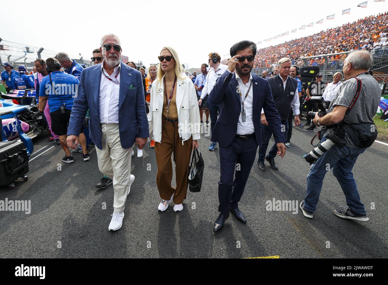 STROLL Lawrence (can), Aston Martin F1 Team owner, BEN SULAYEM Mohammed ...