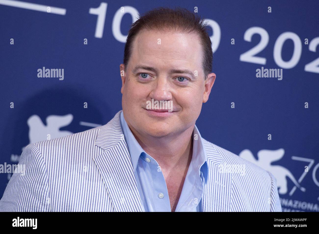 Brendan Fraser attending The Whale Photocall during the 79th Venice ...