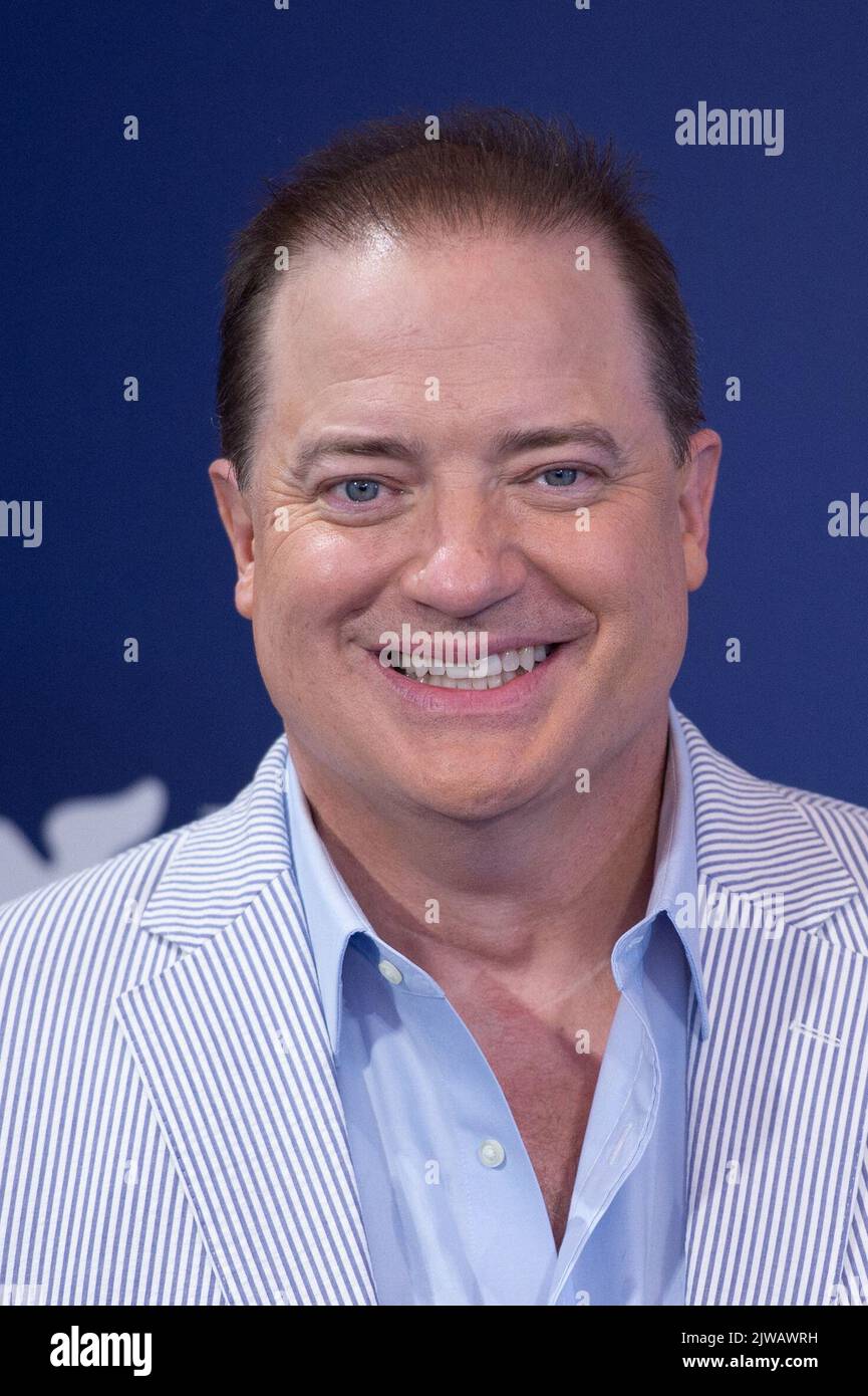 Brendan Fraser attending The Whale Photocall during the 79th Venice ...