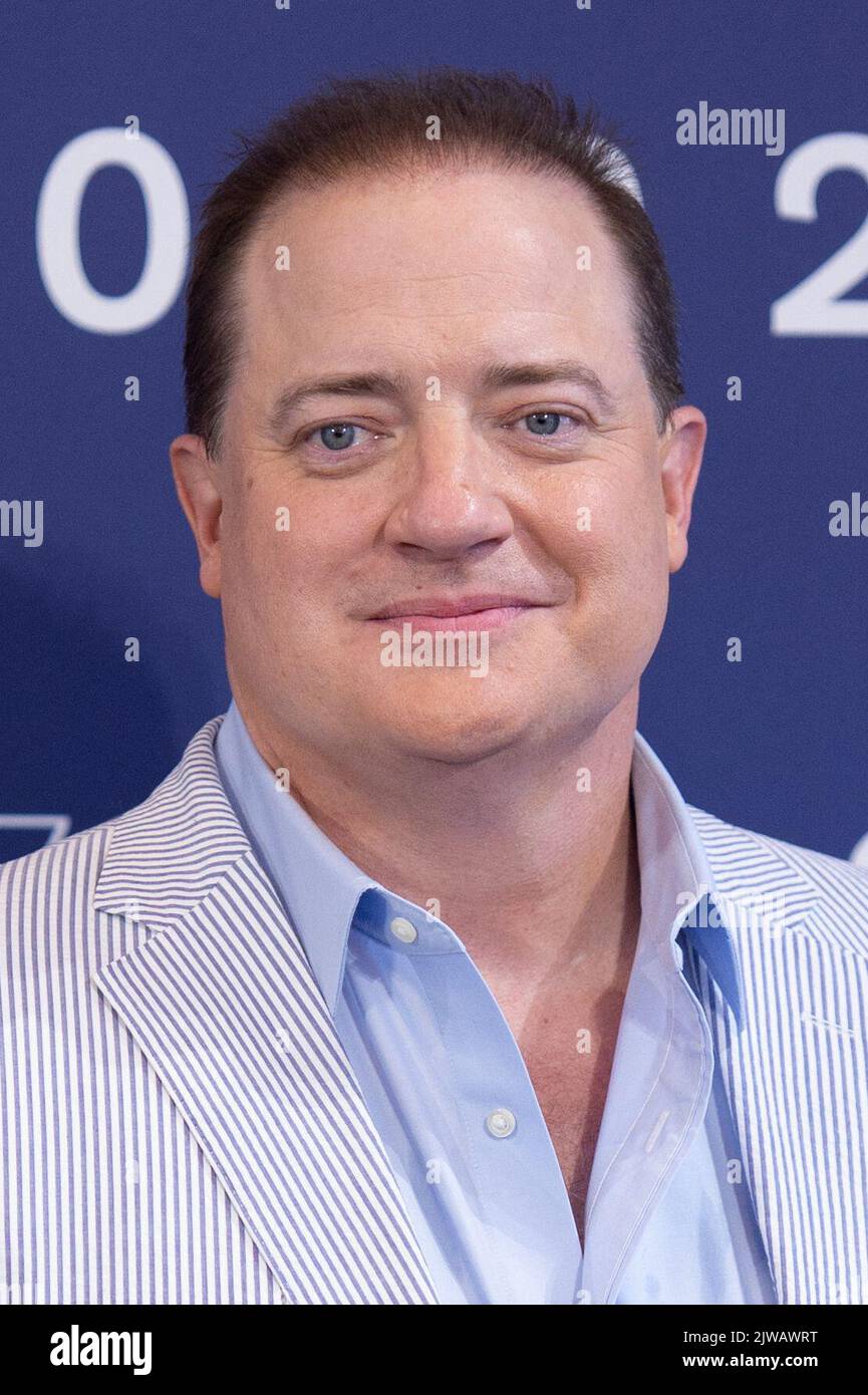 Brendan Fraser attending The Whale Photocall during the 79th Venice ...