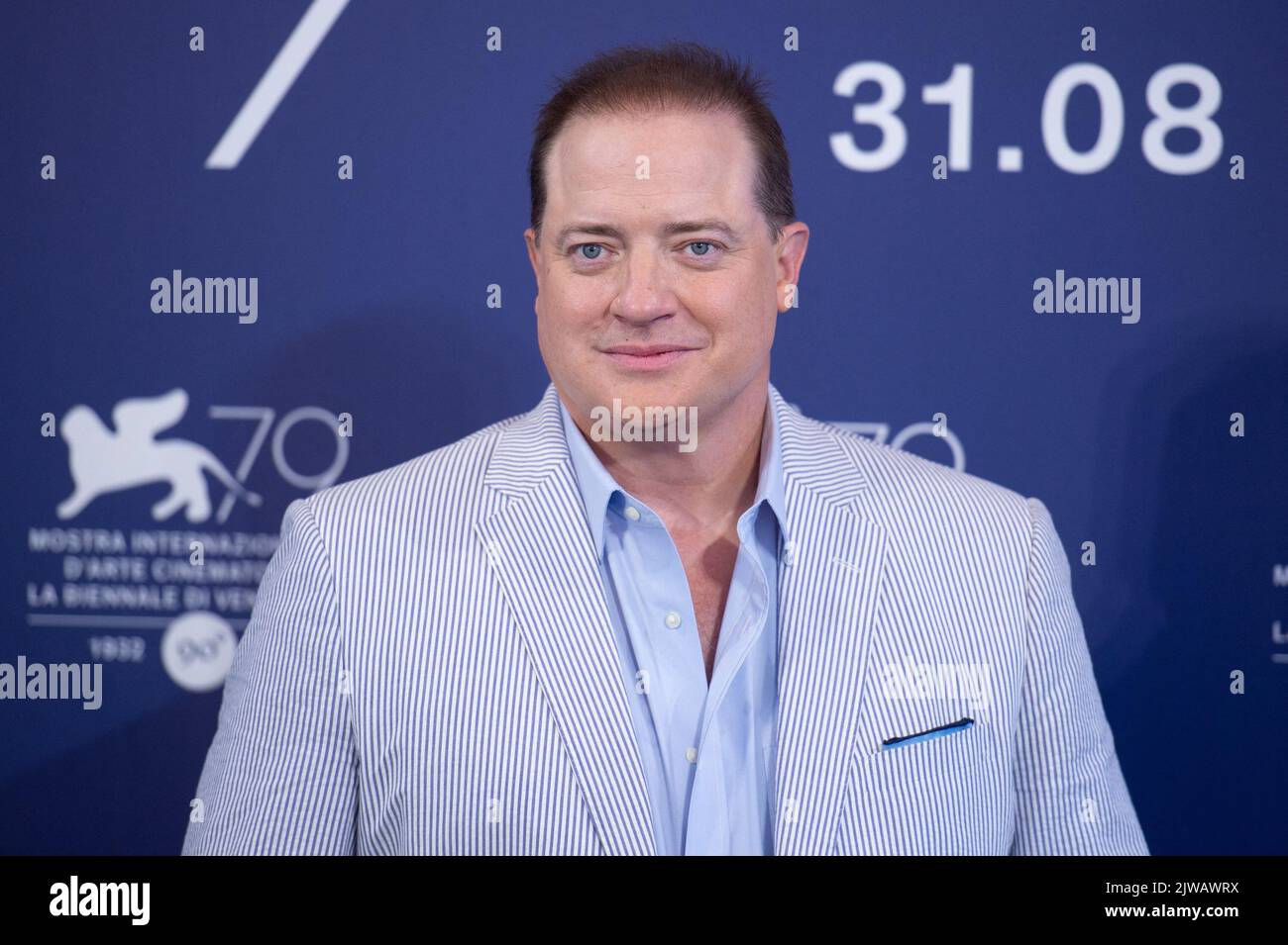 Brendan Fraser attending The Whale Photocall during the 79th Venice ...