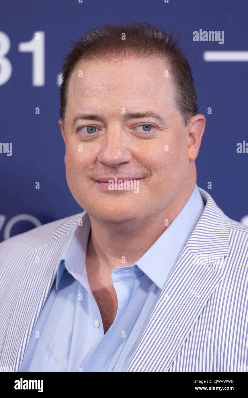 Brendan Fraser attending The Whale Photocall during the 79th Venice ...
