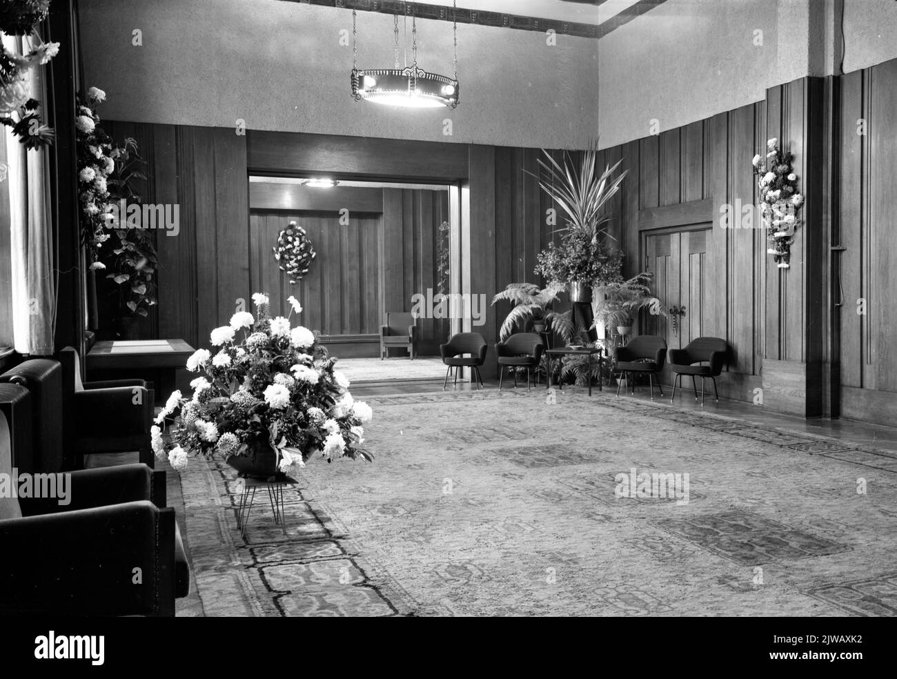 Interior of the 3rd administration building of the N.S. (Main building ...
