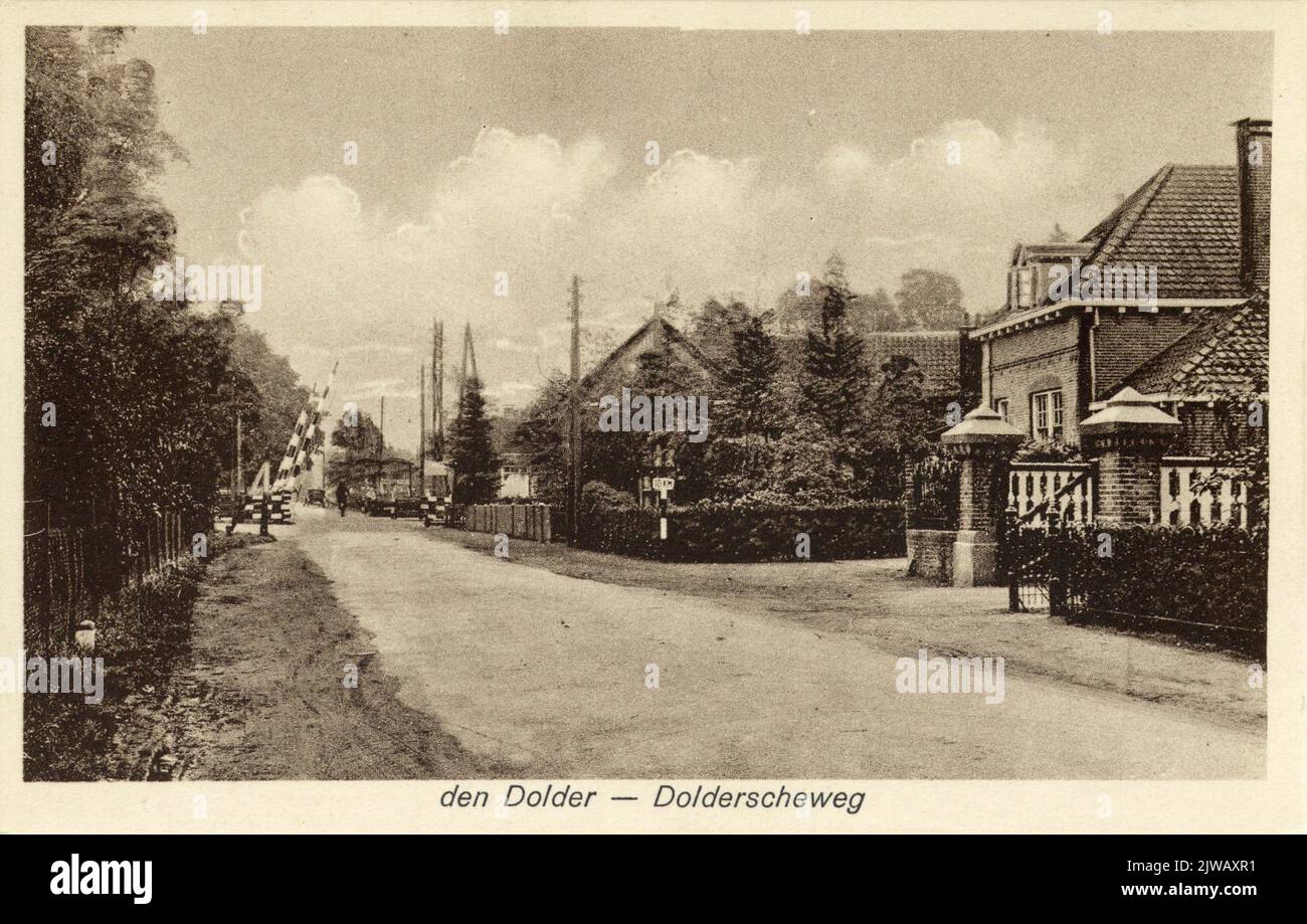 Face in the Dolderseweg in the village center of Den Dolder from the ...
