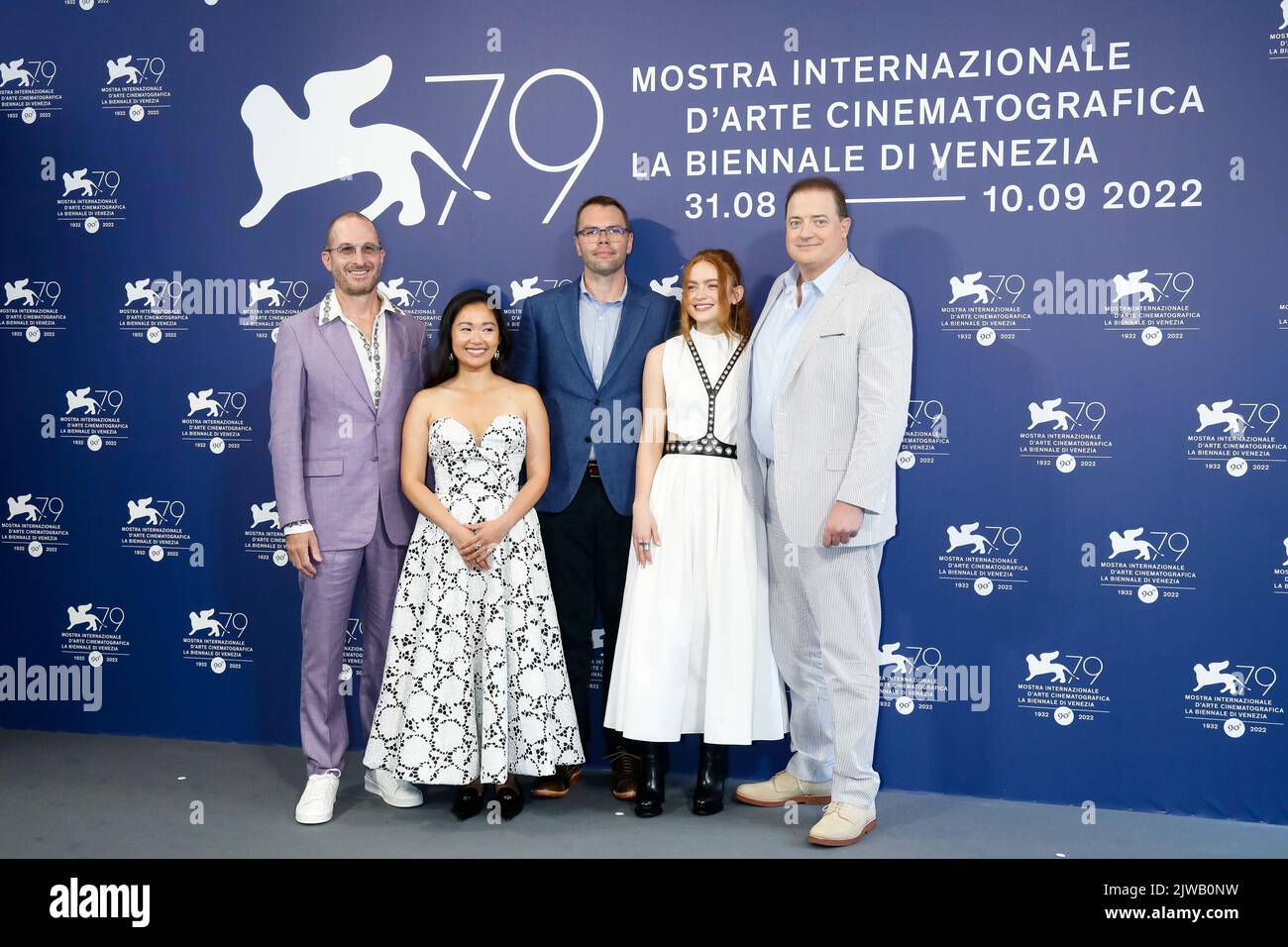 Darren Aronofsky, Hong Chau, Ty Simpkins, Sadie Sink and Brendan Fraser ...