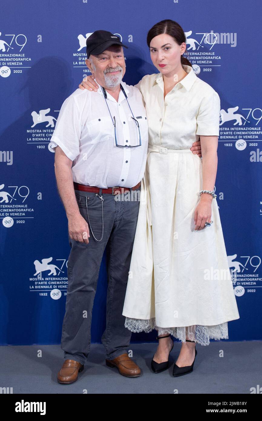 Michel Zlotowski and Rebecca Zlotowski attending the Les Enfants des ...