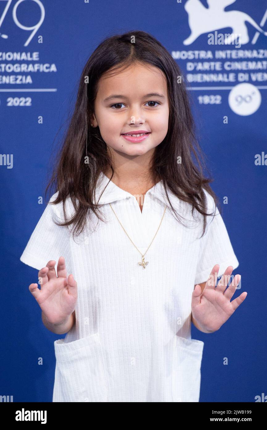 Callie Ferreira attending the Les Enfants des Autres Photocall during ...