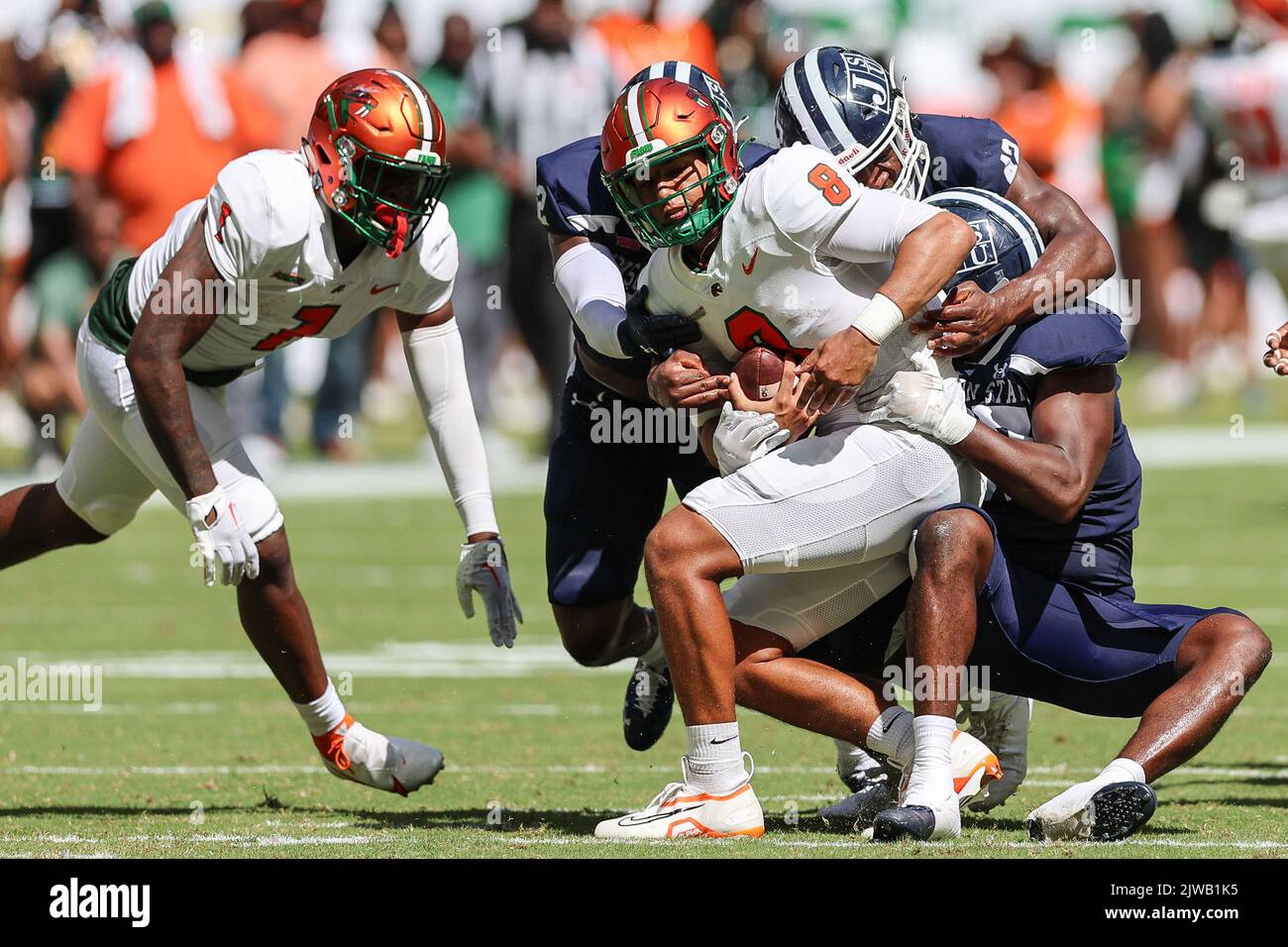 Miami Gardens, Florida, USA. September 4, 2022: Florida A&M Rattlers ...