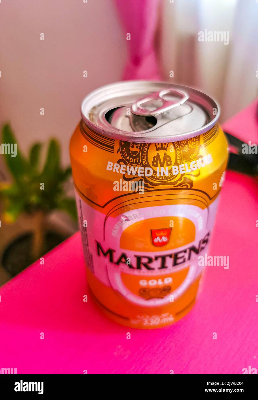 Playa del Carmen 24. December 2021 Martens beer belgium beers golden ...