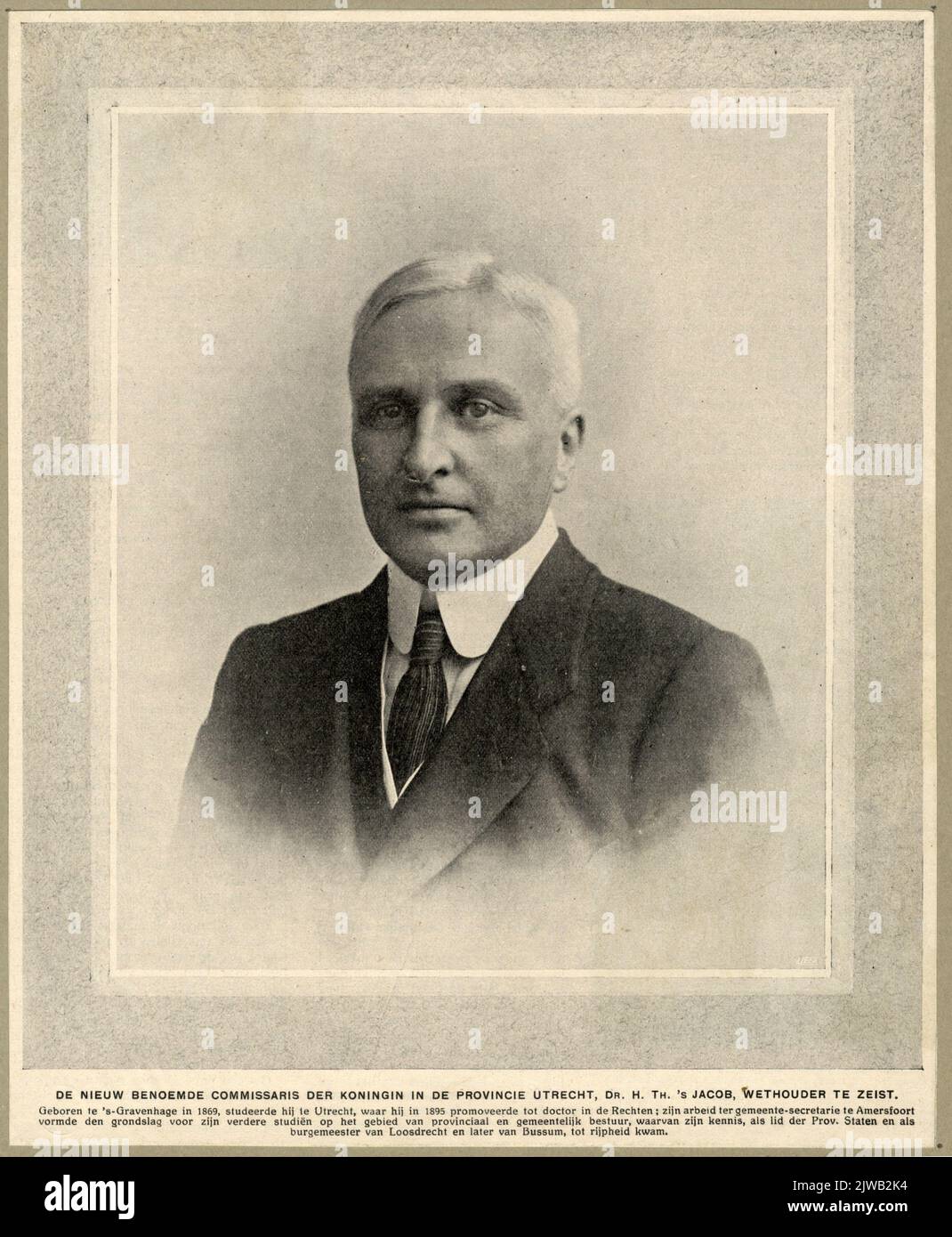 The newly appointed Commissioner of the Queen in the province of ...