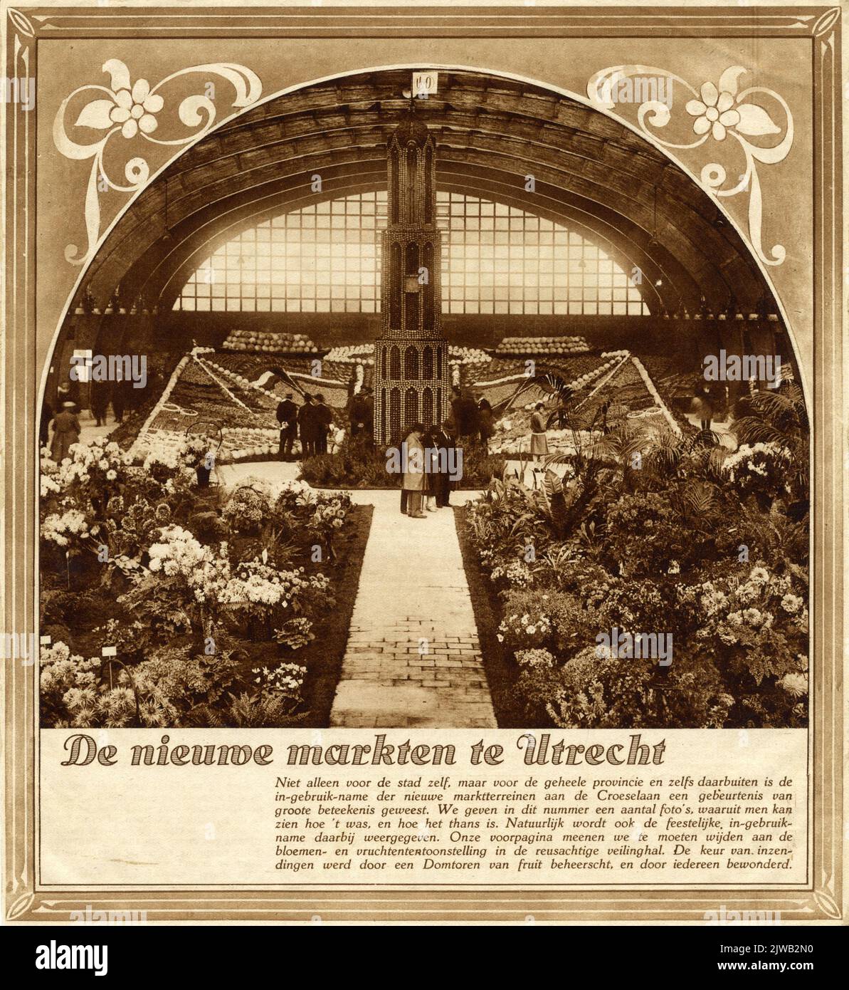The new markets in Utrecht Stock Photo - Alamy