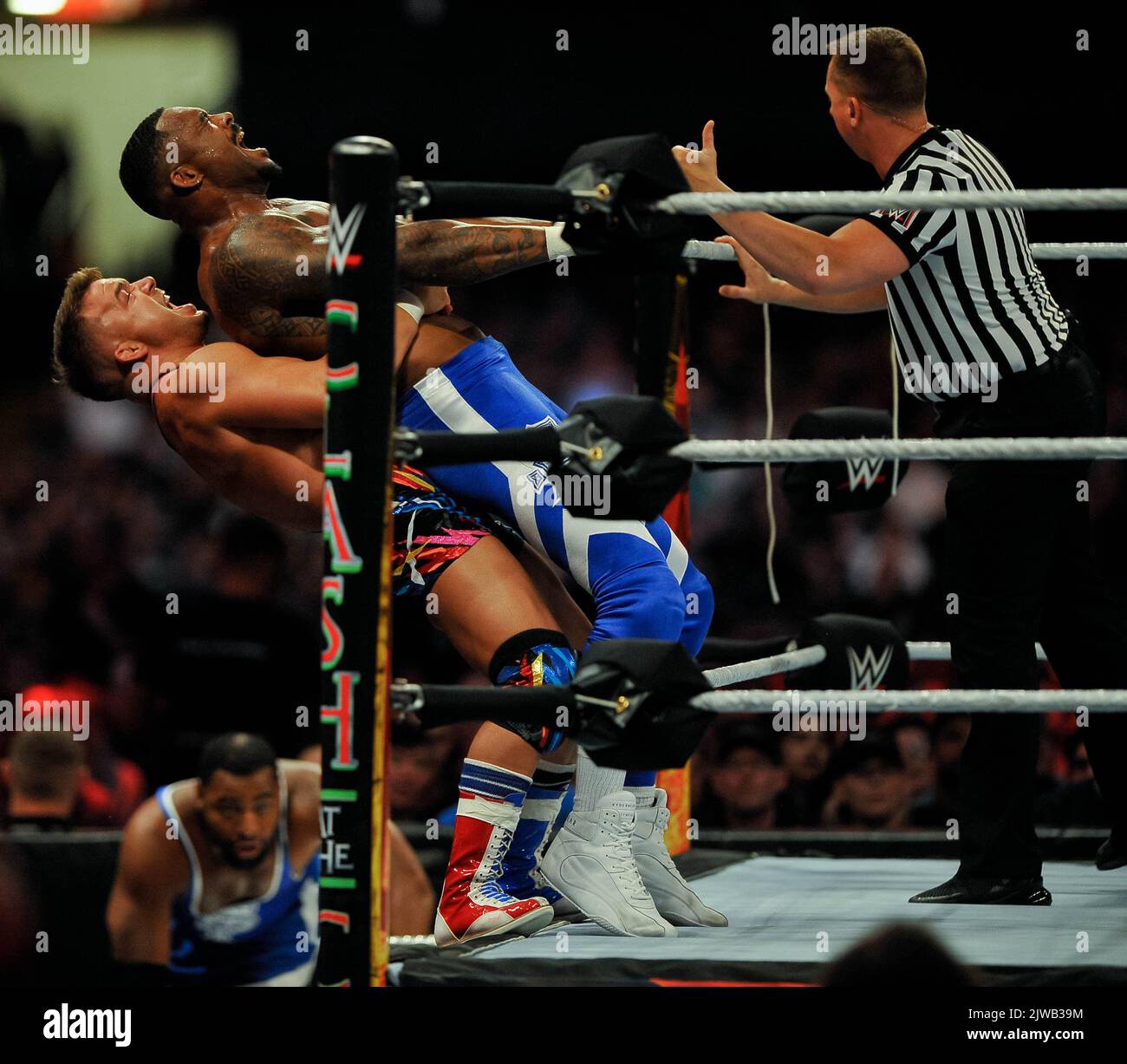 September 3, 2022: during WWE Clash at the Castle, Cardiff 2022 (Credit ...