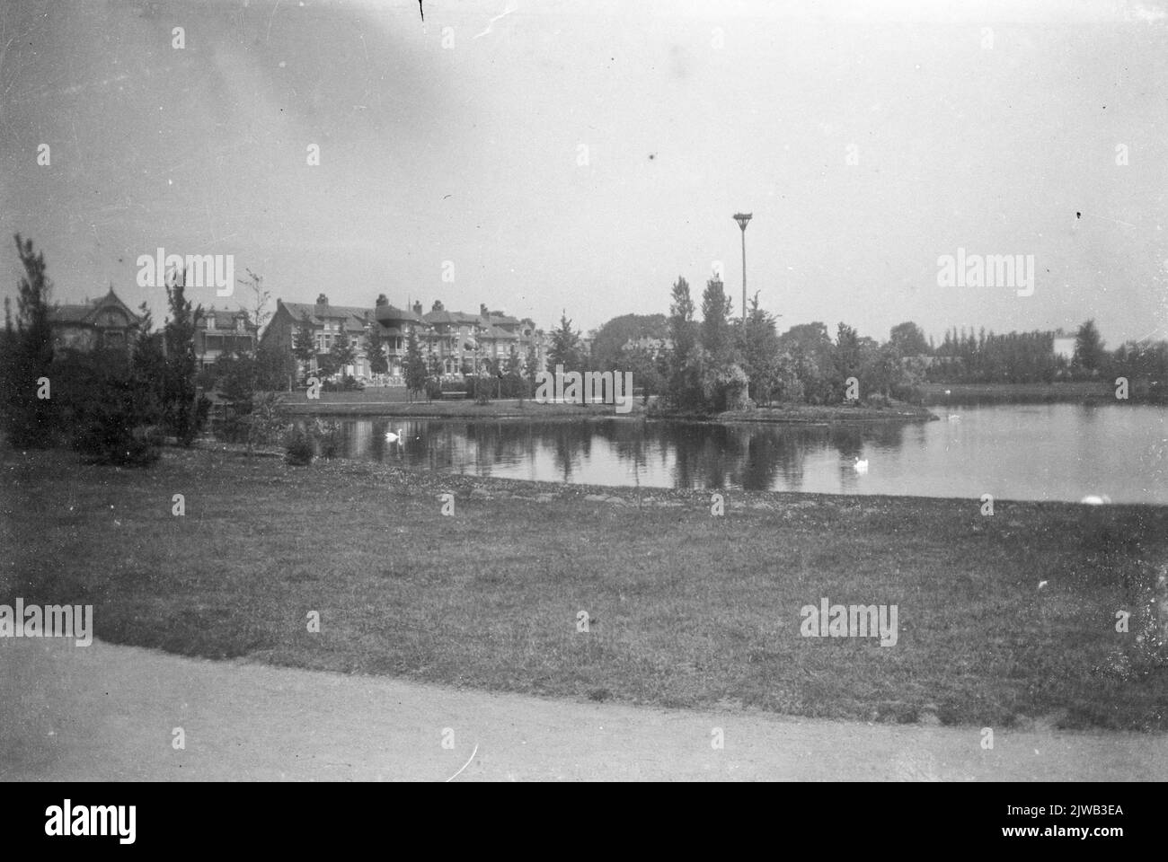 View in the Wilhelminapark in Utrecht Stock Photo - Alamy