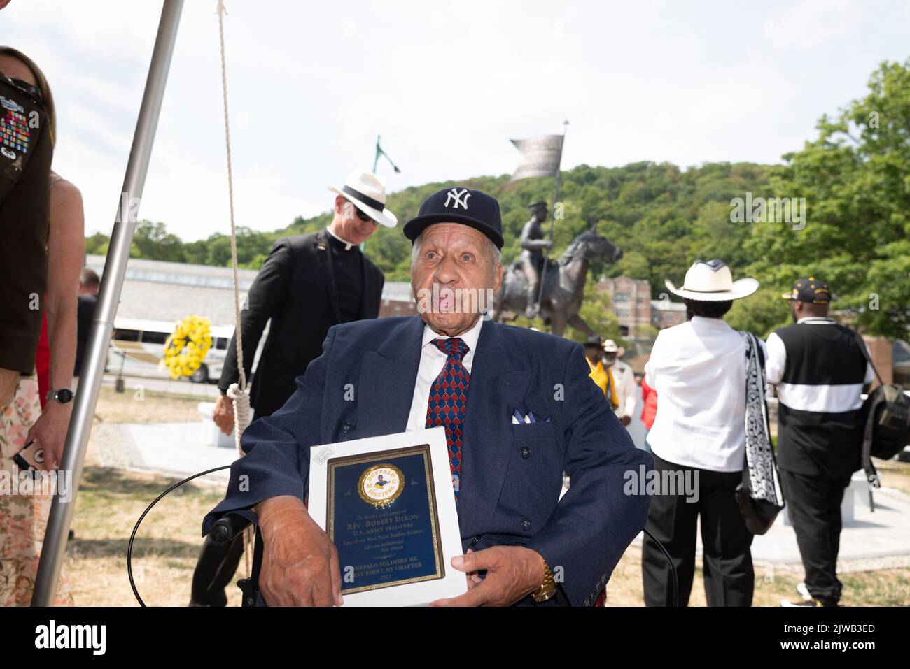 West Point, New York, USA. 4th Sep, 2022. Rev. ROBERT DIXON, 100 of ...