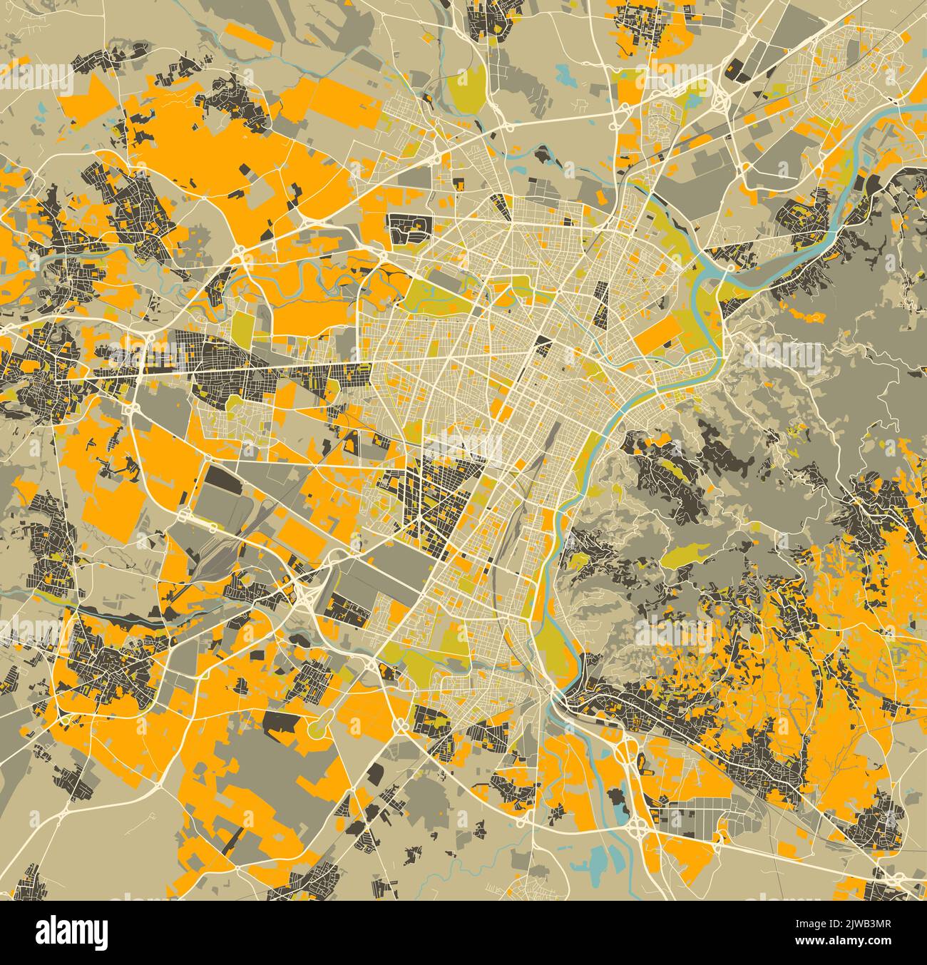 Map of turin hi-res stock photography and images - Alamy