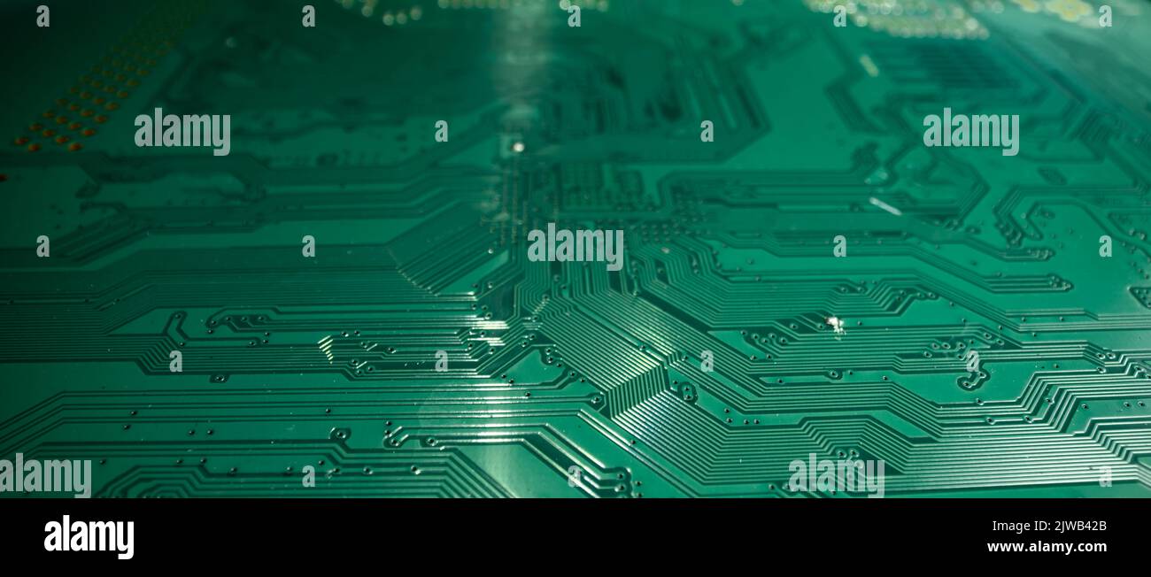 Circuit board background. Electronic circuit board texture. Computer ...