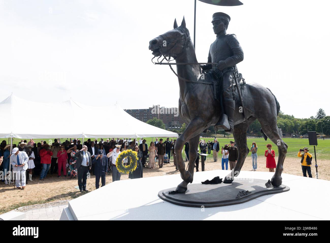 West Point, New York, USA. 4th Sep, 2022. Rev. ROBERT DIXON, 100 of ...