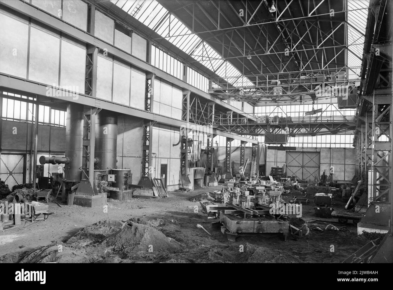 Interior of the N.V. Machinefabriek Jaffa formerly Louis Smulders & Co ...