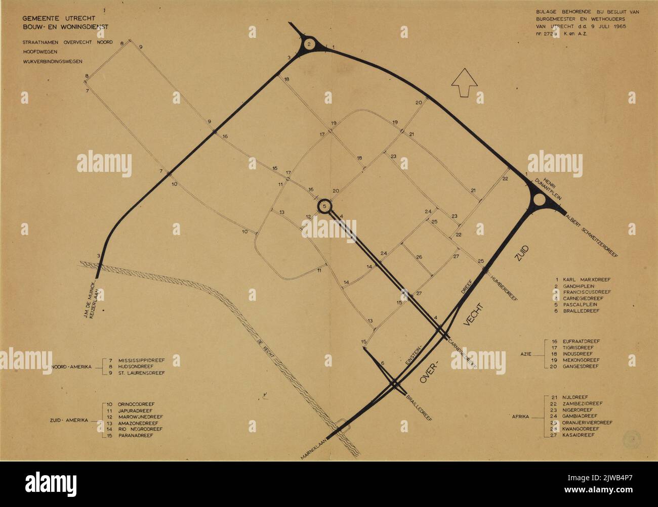 Municipality of Utrecht/Building and Housing Service Stock Photo - Alamy