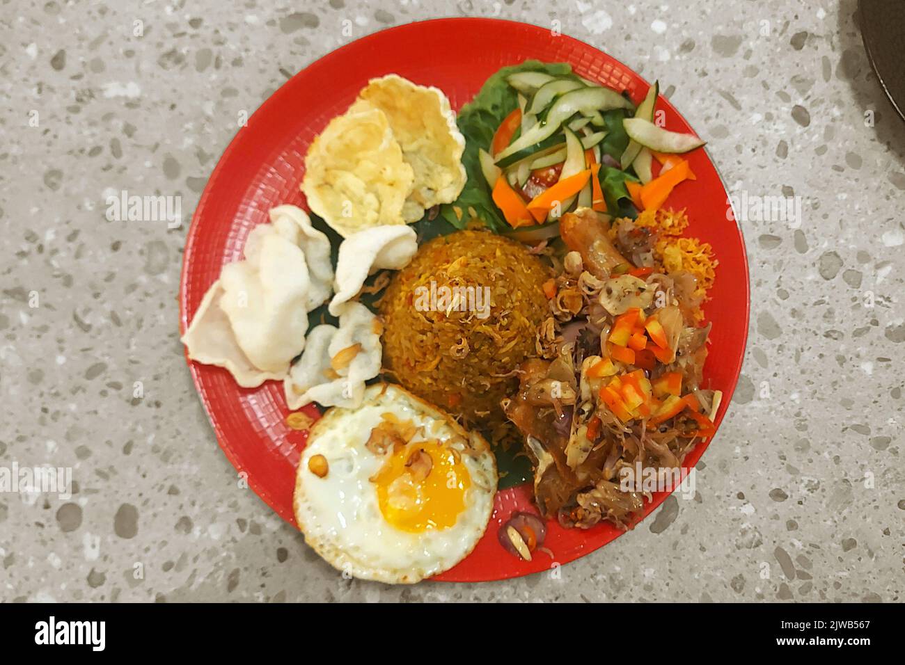 Fried Rice, Nasi Goreng, Traditional Food of Indonesia, Jakarta ...
