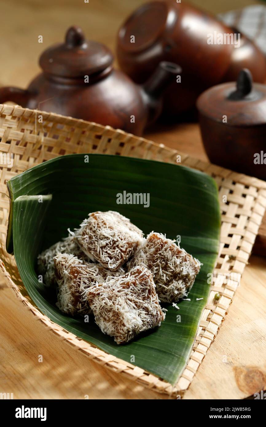 Ongol-Ongol, Indonesian Traditional Jajanan Pasar made from Sagoo Flour ...