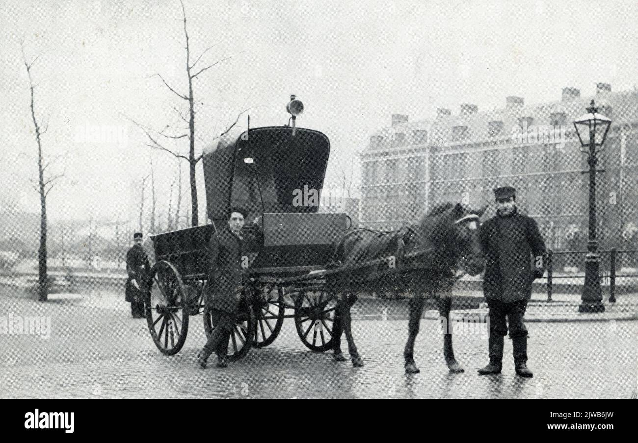 Image of Gerrit Schmidt (left) and his father Cornelis Schmidt with ...