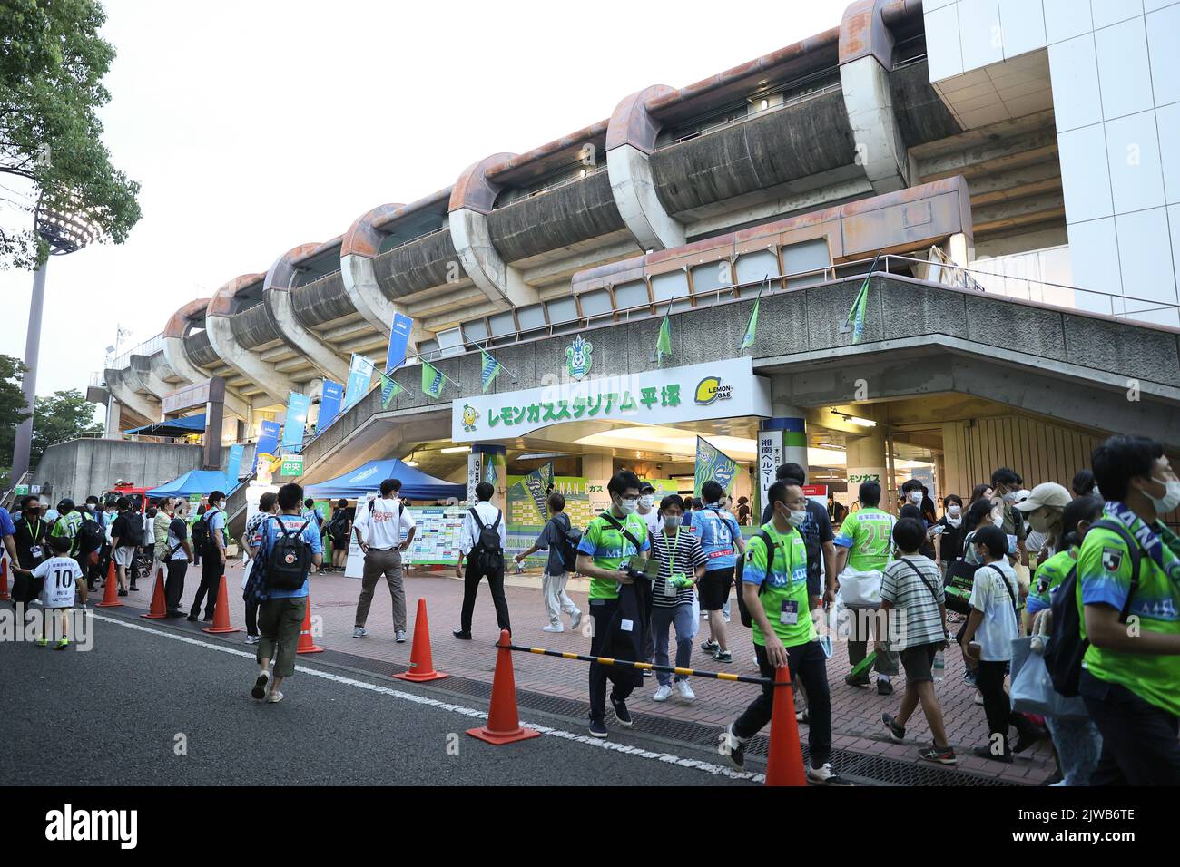 Lemongas Stadium Hiratsuka, Kanagawa, Japan. 3rd Sep, 2022. General ...