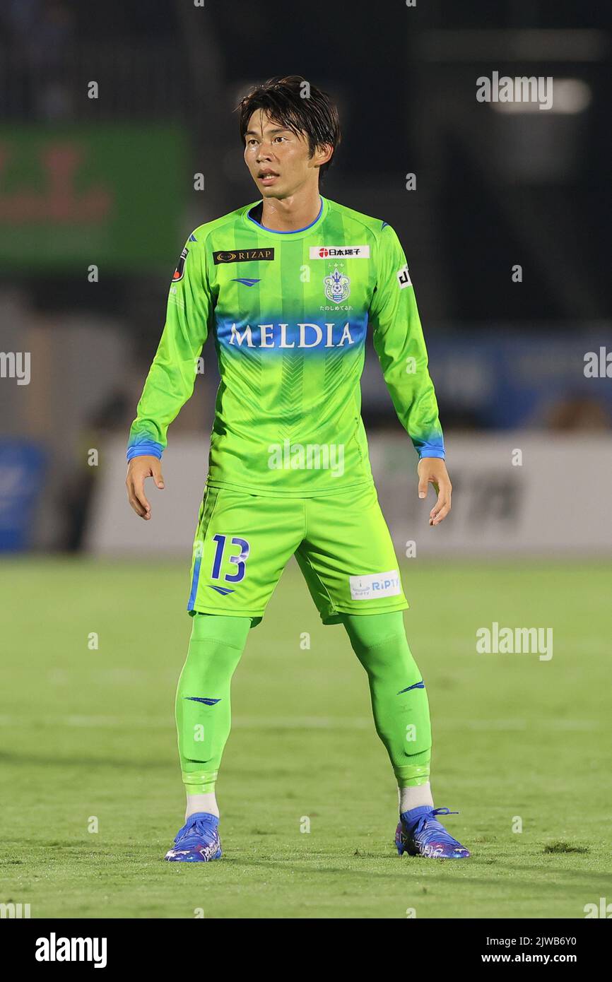 Lemongas Stadium Hiratsuka, Kanagawa, Japan. 3rd Sep, 2022. Yusuke Segawa (Bellmare), SEPTEMBER ...