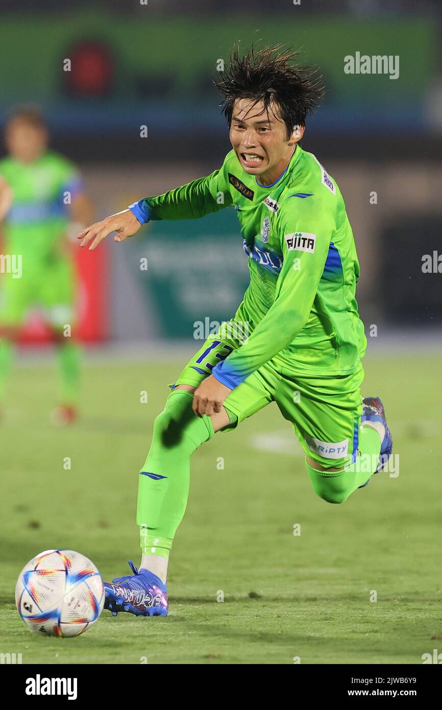 Lemongas Stadium Hiratsuka, Kanagawa, Japan. 3rd Sep, 2022. Yusuke Segawa (Bellmare), SEPTEMBER ...