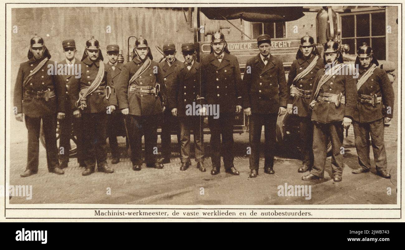 The five-seventy anniversary of the company "Utrecht's fire brigade ...