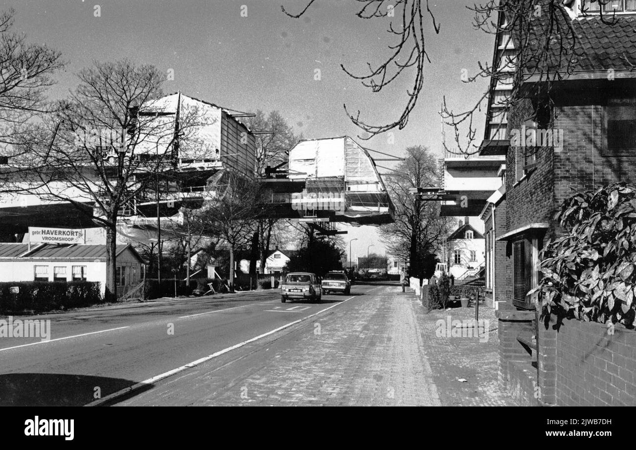 Ring road construction Black and White Stock Photos & Images - Alamy