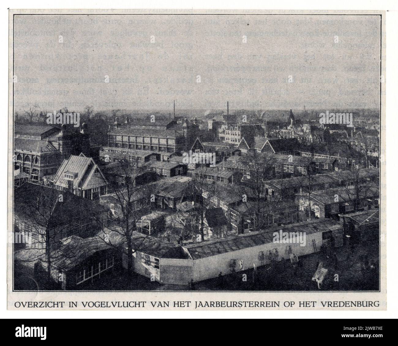 Overview in a nutshell of the Jaarbeursterrein on Vredenburg Stock ...