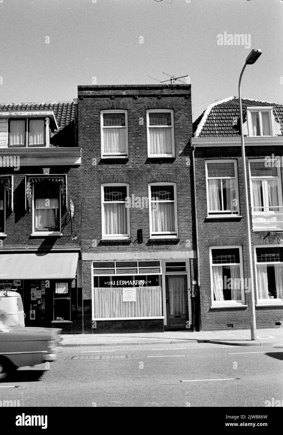 View of the facade of the Huis Amsterdamsestraatweg 79 in Utrecht Stock ...