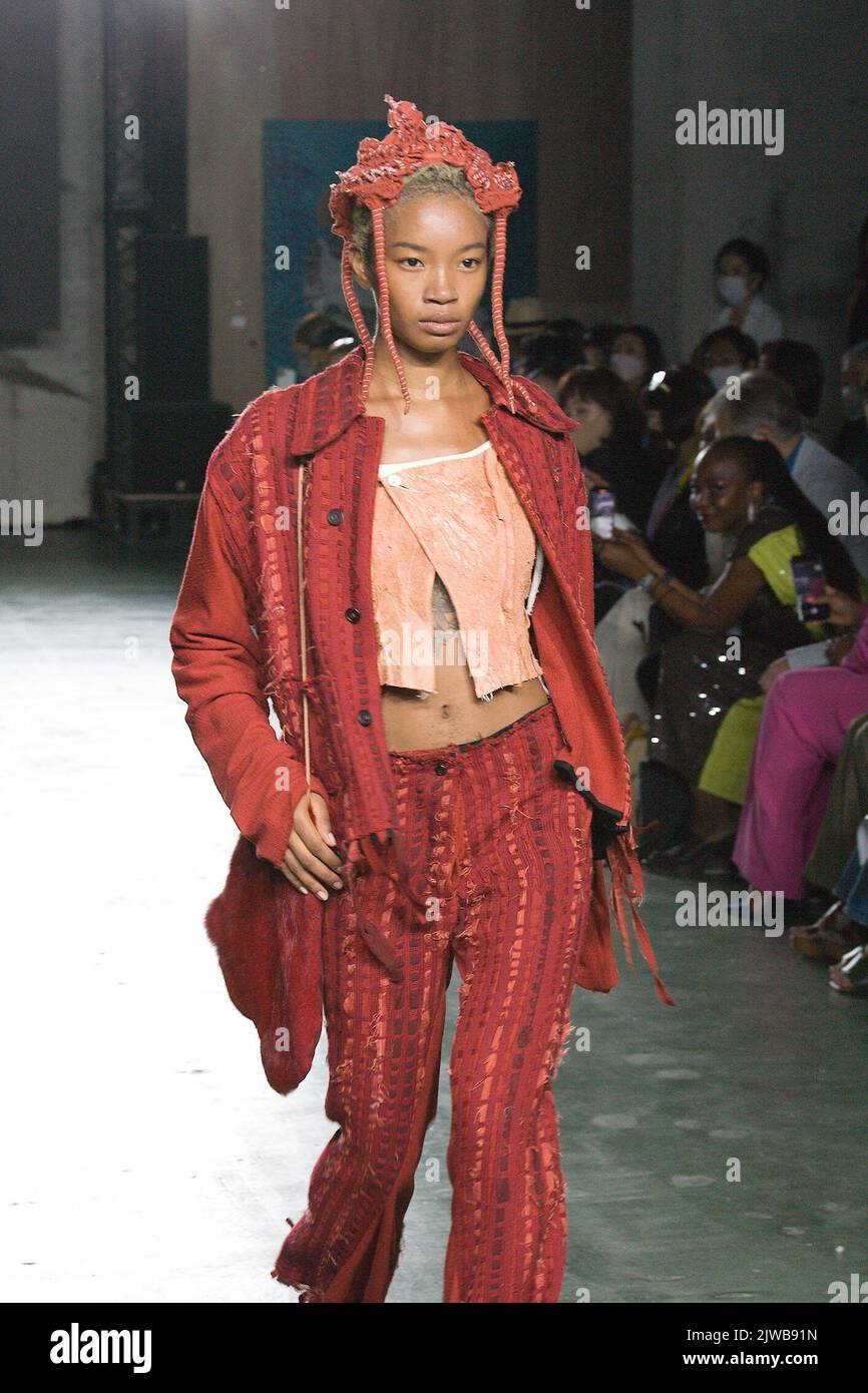 Tokyo, Japan. 3rd Sep, 2022. Runway model, September 3, 2022 - Fashion ...