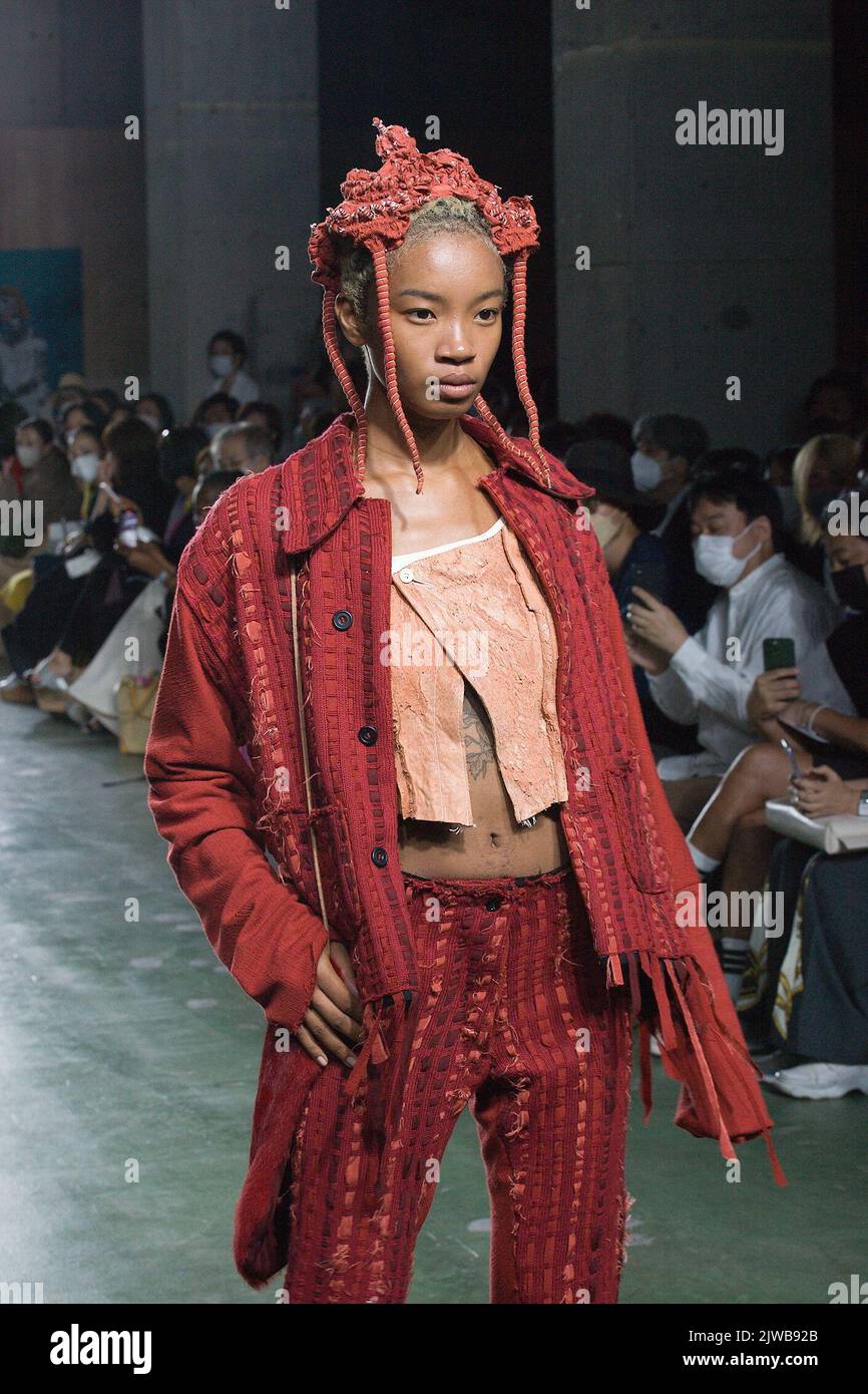 Tokyo, Japan. 3rd Sep, 2022. Runway model, September 3, 2022 - Fashion ...