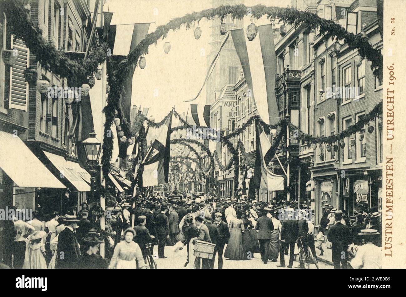 Lustrum parties - Utrecht 1906 Stock Photo - Alamy