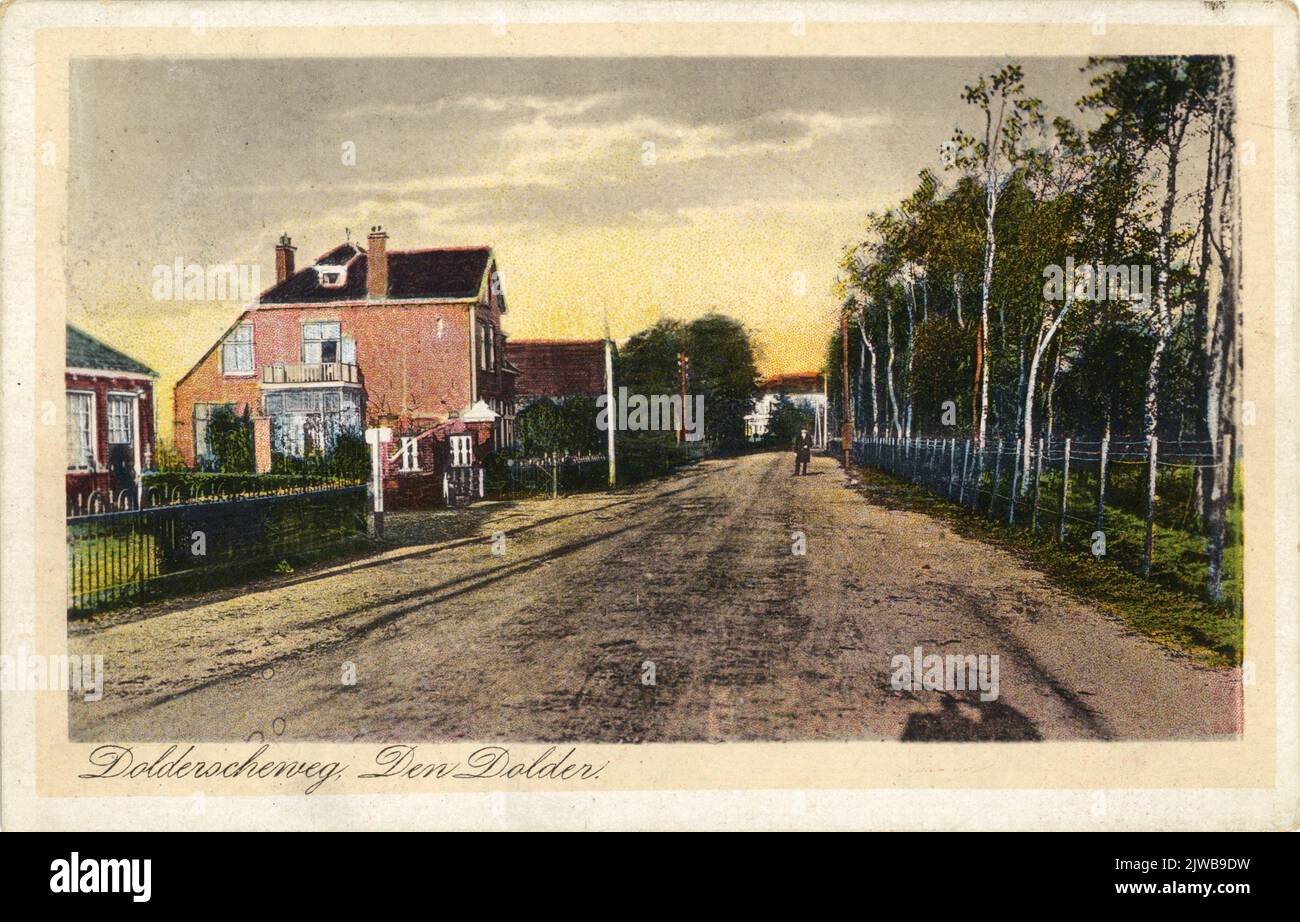 Face in the Dolderseweg in the village center of Den Dolder from the ...