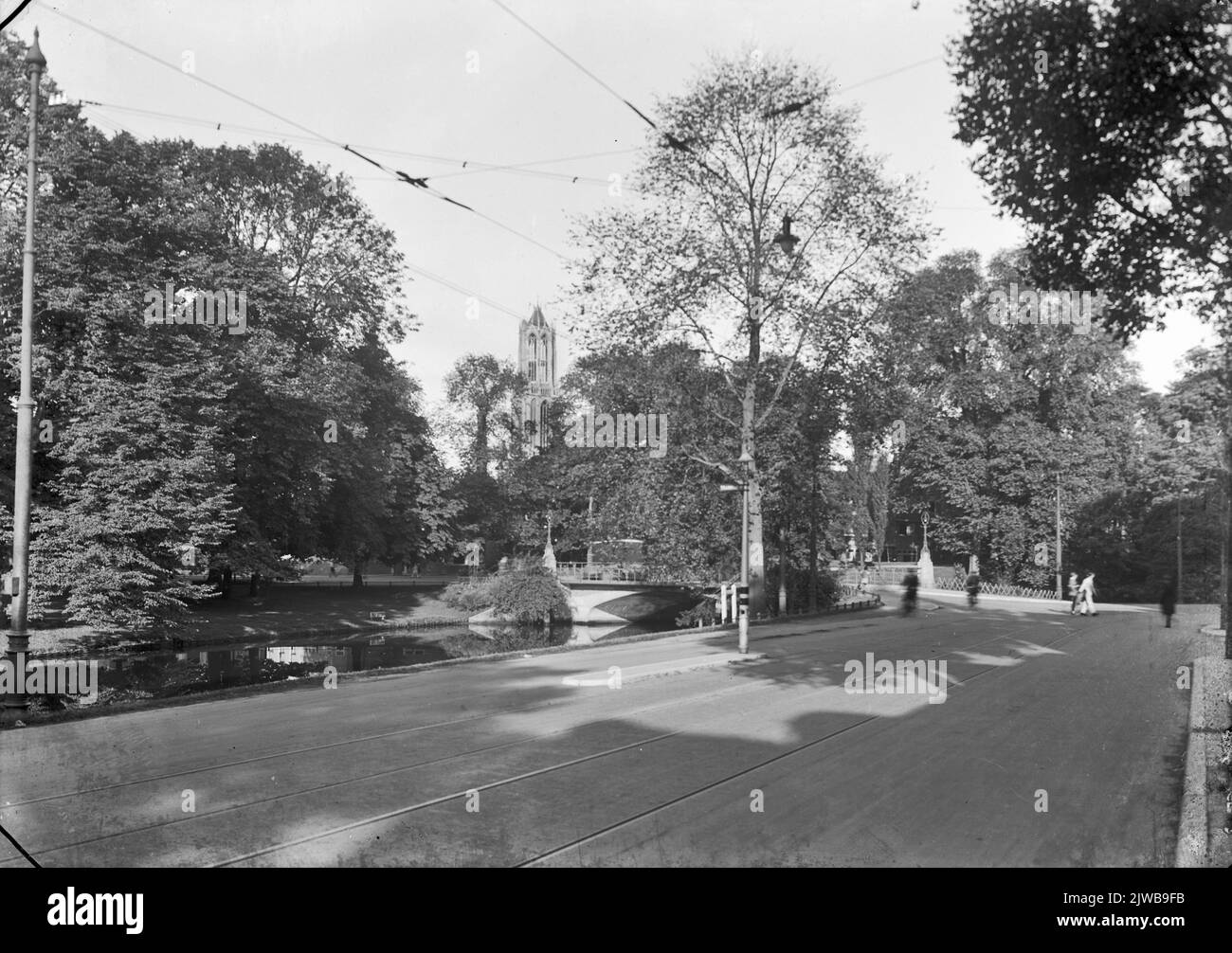 View of the Maliesingel in Utrecht, from the east; On the left the ...