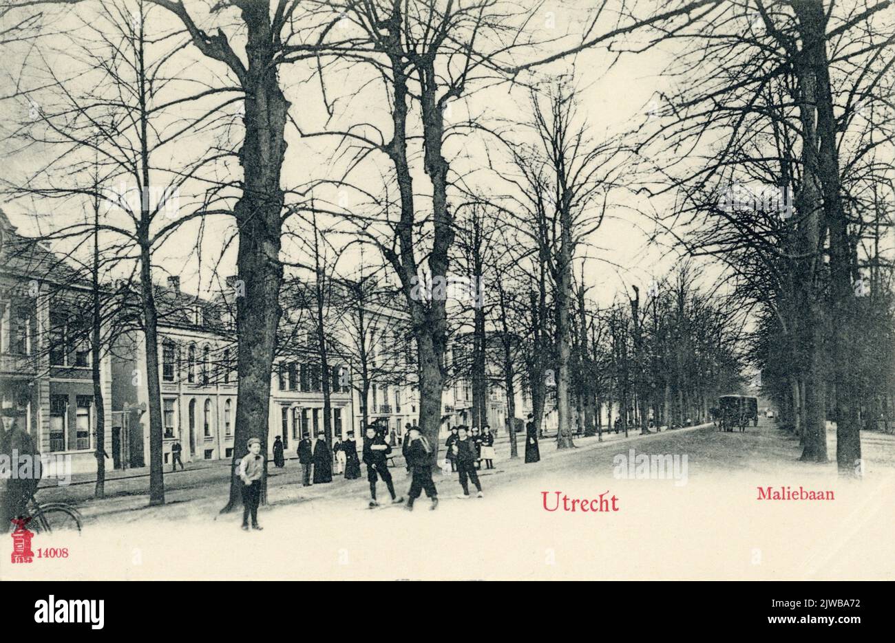 View in the Maliebaan in Utrecht Stock Photo - Alamy